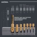 ruthex complete set M2 + M3 + M4 + M5 assortment box - M2.5 + M6 + M8